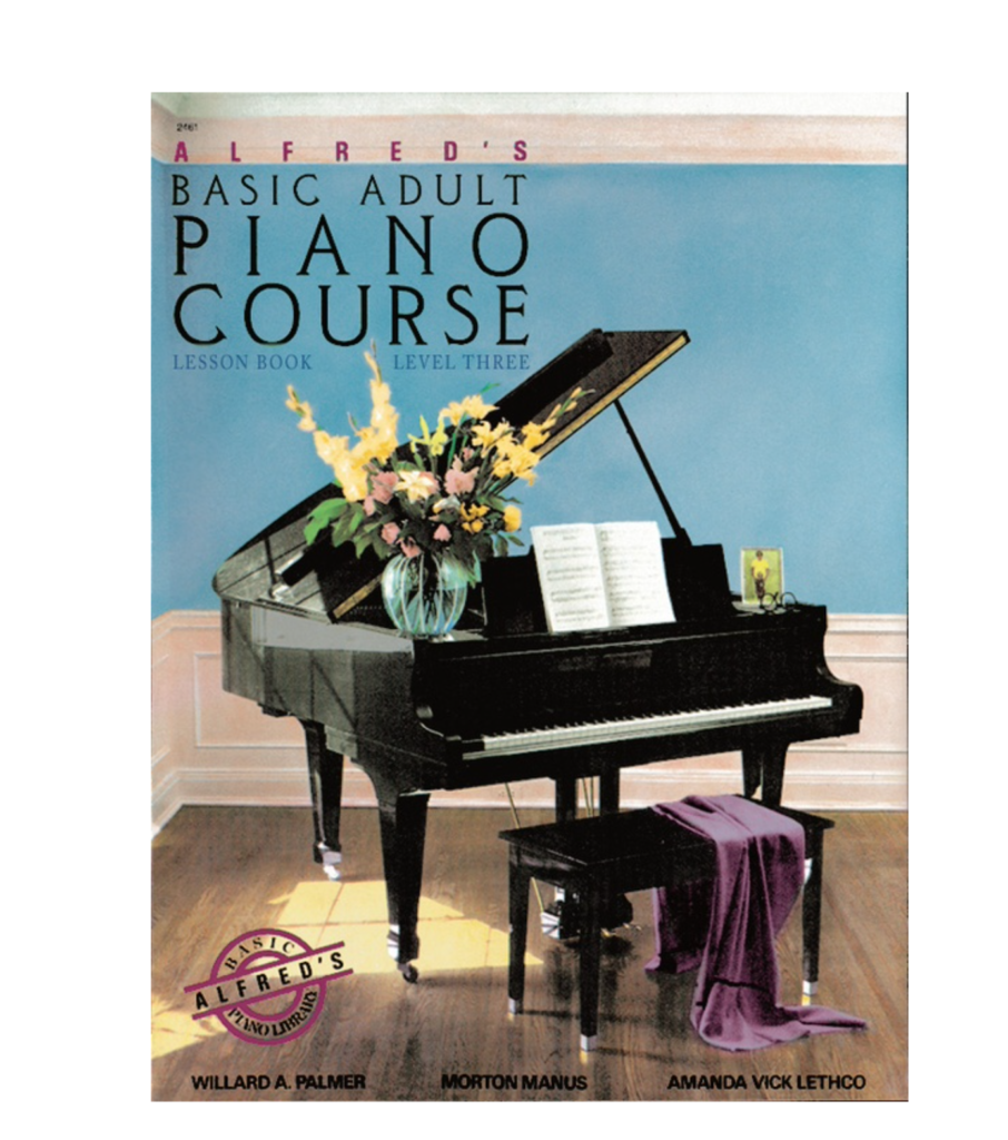 Libro Alfred’s Basic Adult Piano Course: Lesson Book 3 – Sala Beethoven